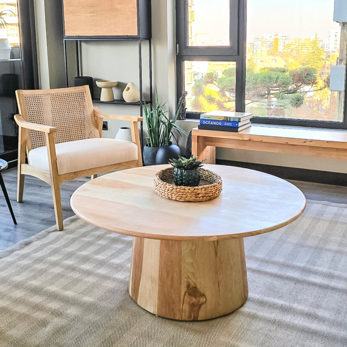 Mesa de centro cono en lenga – hogari